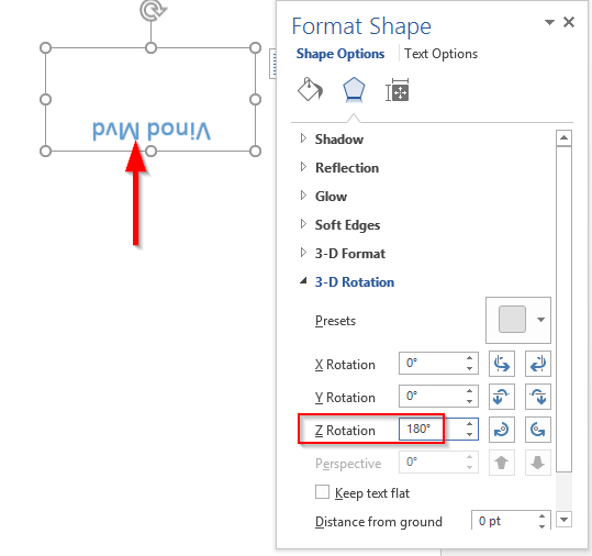 How To Rotate Text In Word For Mac