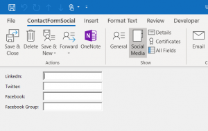 Create forms for Outlook 2016, 2019 & 365 | EasyTweaks.com