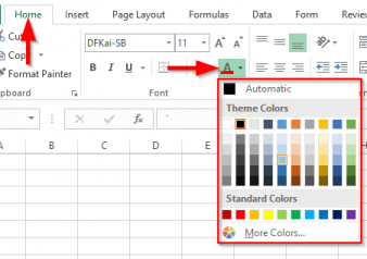 How to change bullets or numbered list color in Word, PowerPoint 2016 ...