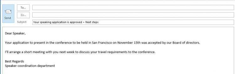 Create Outlook Email Meetings Templates In Office 365 2019 
