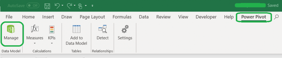 Add and enable Power Pivot in Excel 365 / 2019 / 2016