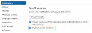 How to turn off Slack notifications and sounds? | EasyTweaks.com