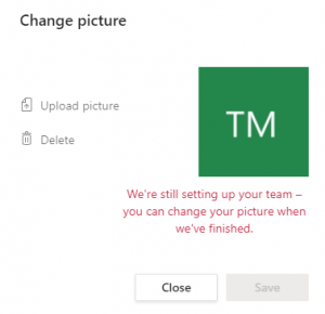 Change Microsoft Teams default icon & avatar