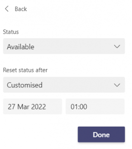 MS Teams status available online when PC is idle | EasyTweaks.com