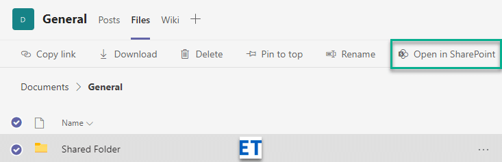 How To Share A Folder On Microsoft Teams Channels 
