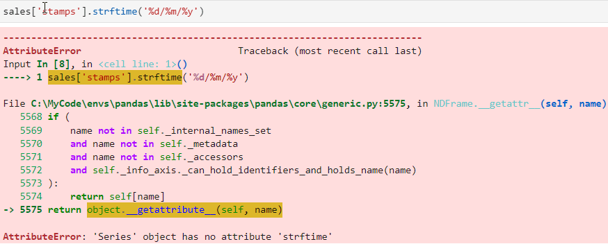 How To Solve The AttributeError Series Object Has No Attribute 