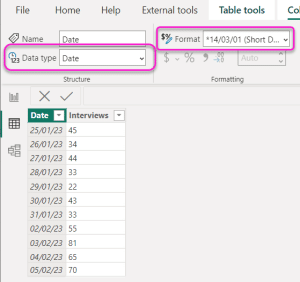 How to convert a date time column to date only in Power BI?