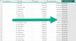 How to change column date formats in Power BI?
