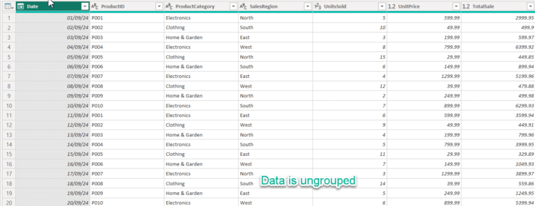 Power BI Tutorial: Group by Multiple Columns in Power Query