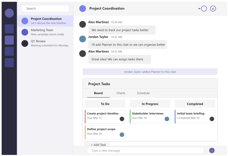 How to Add Planner to Microsoft Teams Channel Chat?