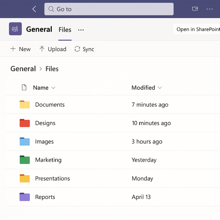 How to customize Teams folder colors for file organization?