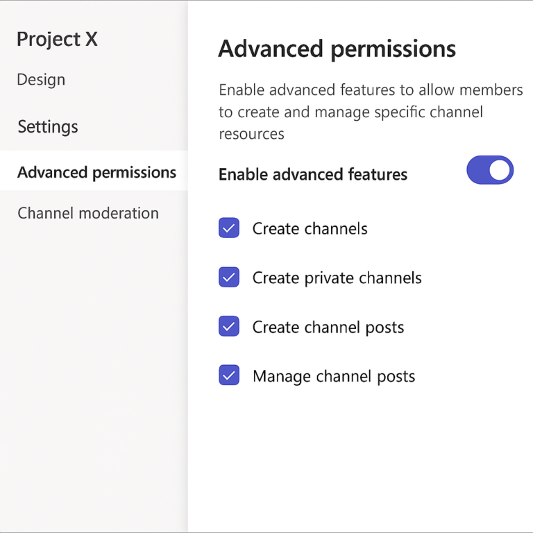 How to lock a Teams channel to control access and security?