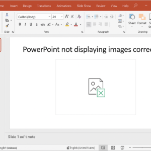 PowerPoint presentation not showing on screen – how to fix