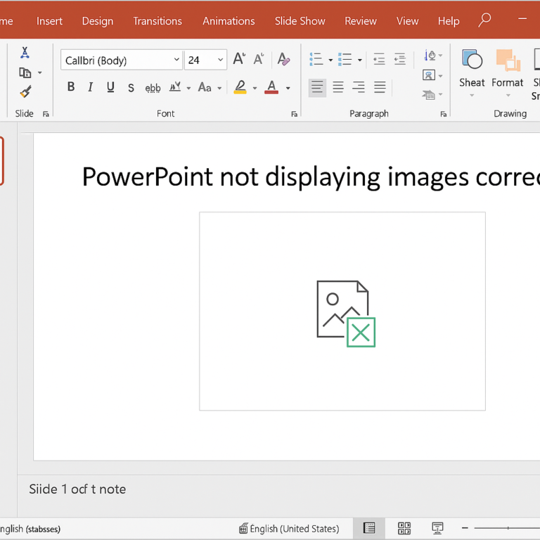 PowerPoint presentation not showing on screen – how to fix