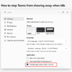 Changing your Microsoft Teams online status effectively