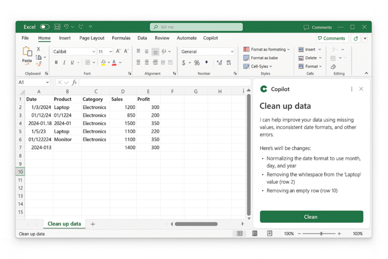 How to enable Microsoft Copilot in Excel for enhanced productivity?
