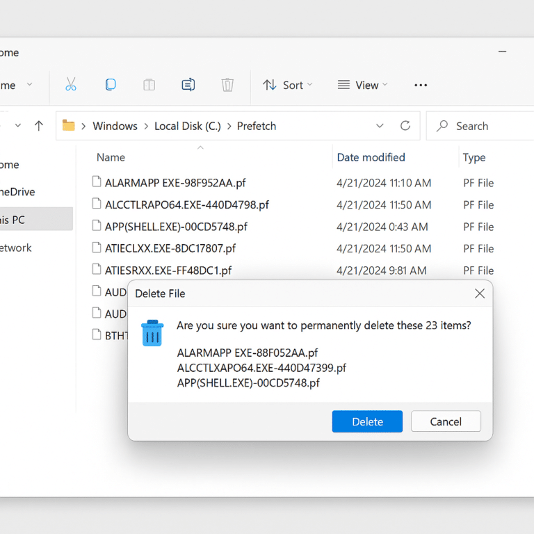 How to clear temp files in Windows 11 to free up storage space?