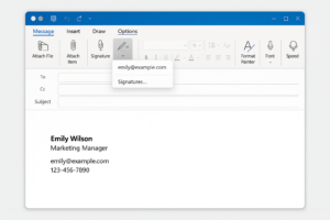 How to create Outlook signatures to enhance your brand?