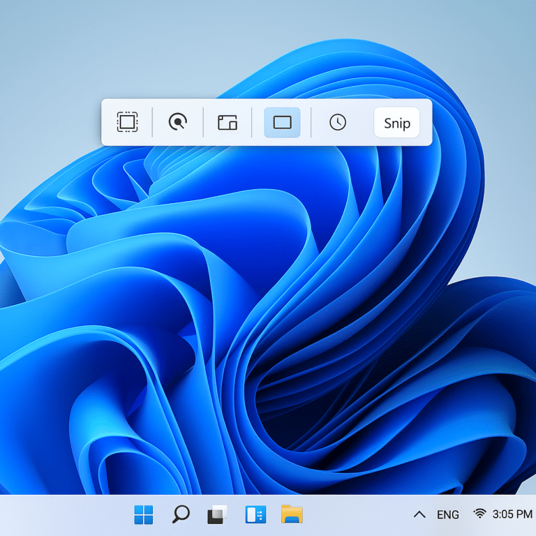 How to capture screenshots on Windows 11 with key shortcuts?