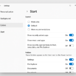 How to modify the Windows 11 start menu for productivity?