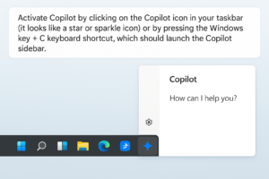 How to turn on Microsoft Copilot in Windows 10?
