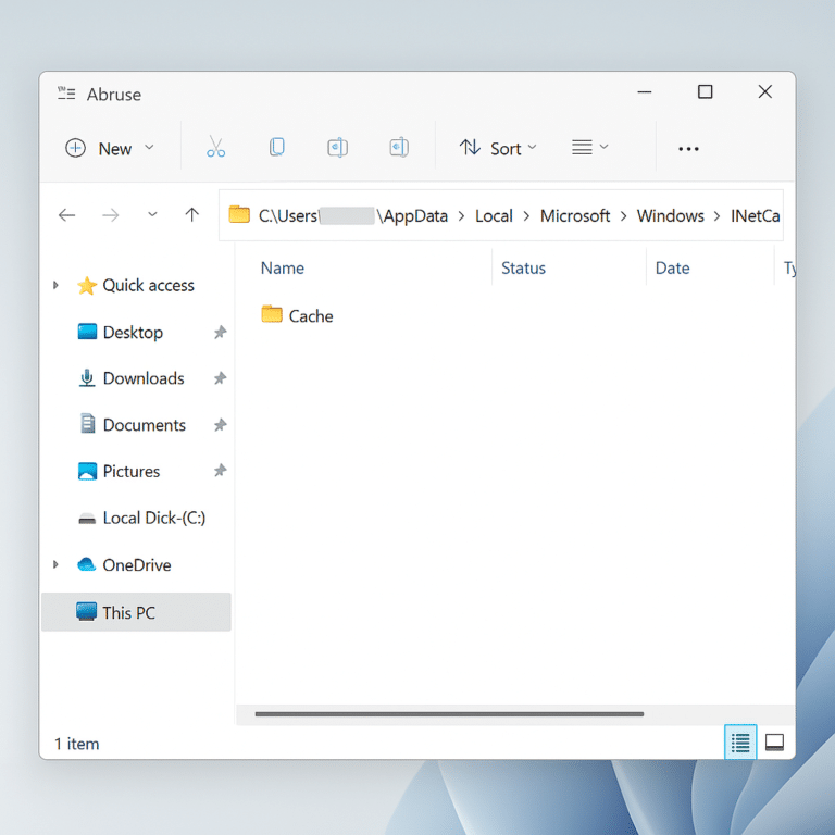 How to find the Edge cache location on Windows 11?
