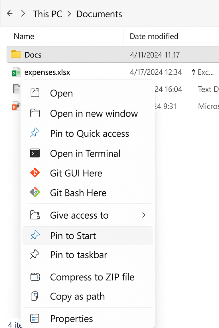 How to pin folders to taskbar in Windows 10 for easy access?