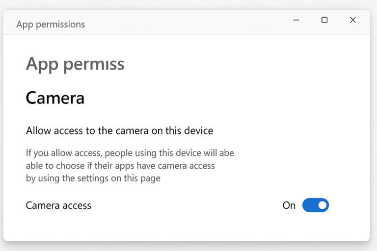 How to fix webcam not detected in Windows 11