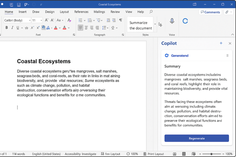 How To Summarize Word Documents With Copilot