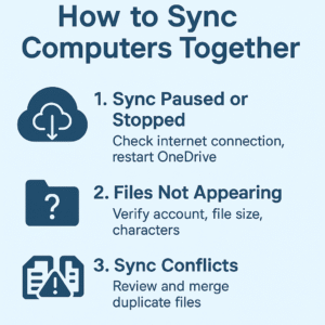 How to sync files between two computers Windows 11 with OneDrive?