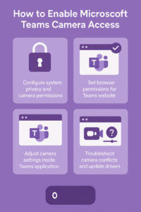 How to Allow Microsoft Teams Camera Access Permissions?