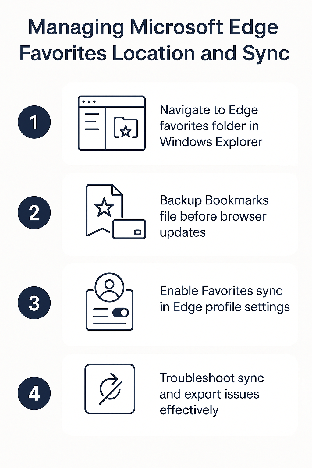 How to change your Microsoft Edge Favorites location?
