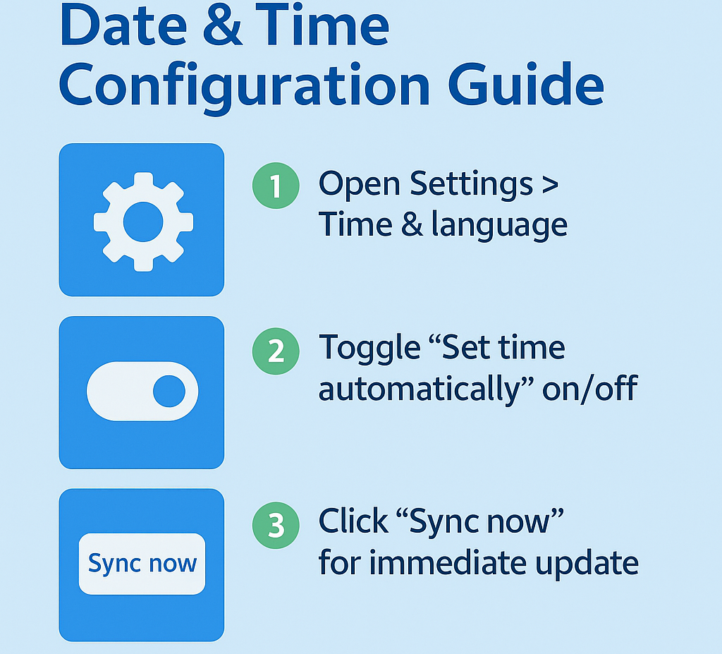 How to change date and time settings on Windows 11?