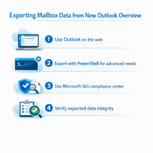 How to export your Mailbox Data from New Outlook 365?