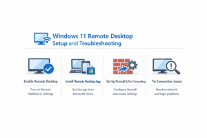 How to turn on Windows 11 Remote Desktop Services?