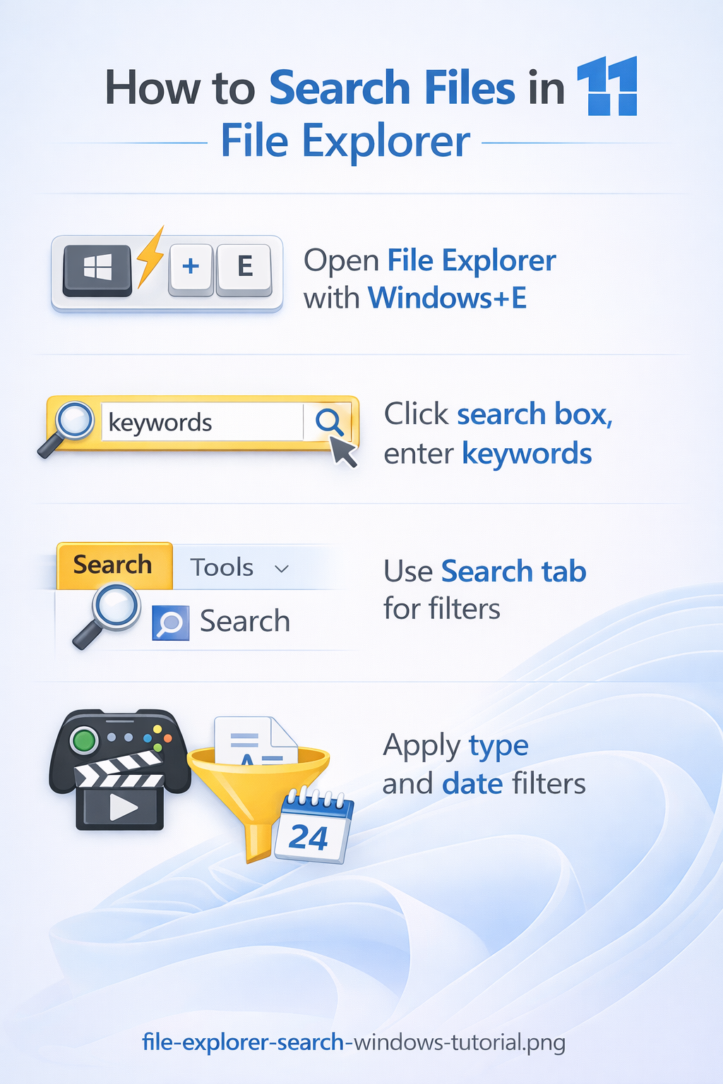 How to search for files in File Explorer: Find documents and folders