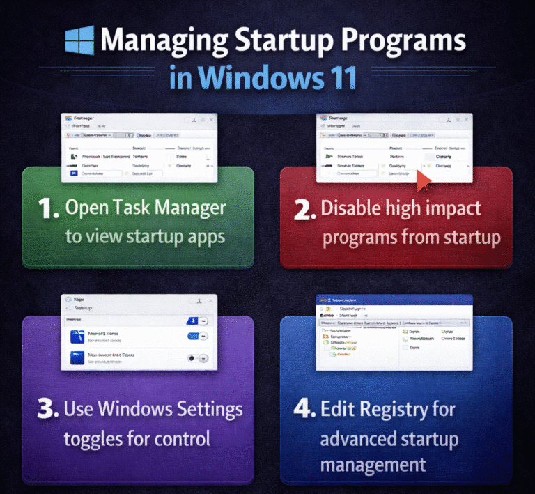 How to Manage Startup Programs in Windows 11