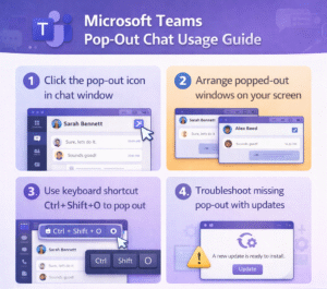 How to Use the Pop-Out Chat on Microsoft Teams?