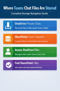 Where are Microsoft Teams chat files stored?