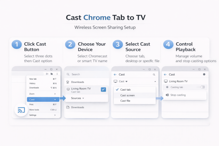 How Can You Cast a Chrome Tab to Your TV? | EasyTweaks.com