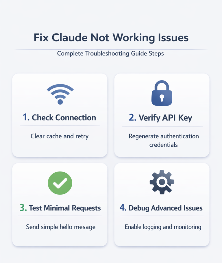 Claude not working? Quick fixes for common issues